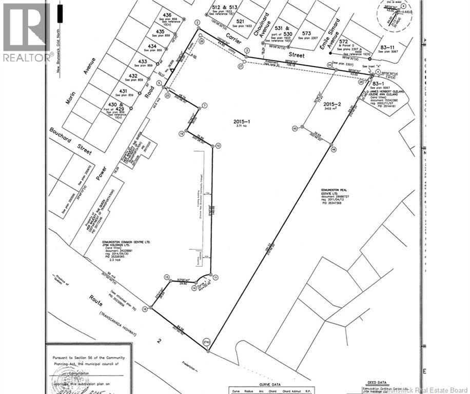9.16 acres Rue Carrier, Edmundston, New Brunswick, Canada, E3V3Y1 ...